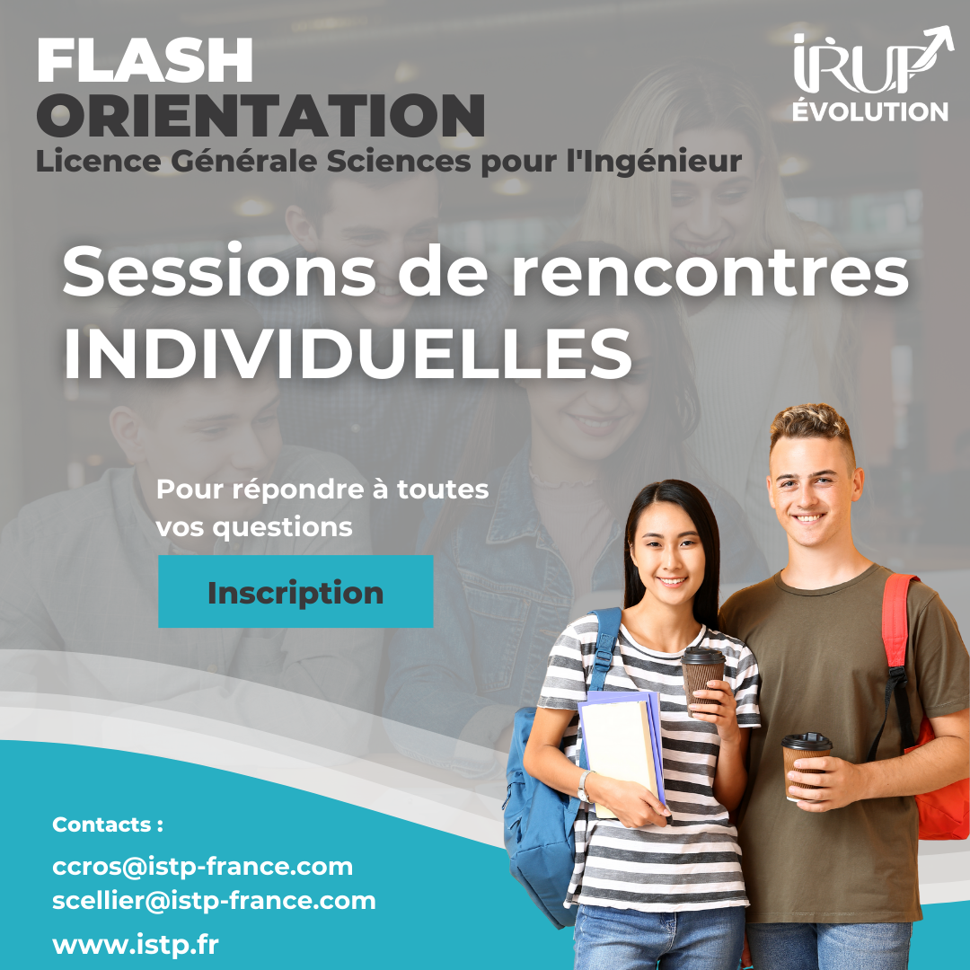 Nos RDV de l’Orientation - Licence Générale Sciences Pour l'Ingénieur ...